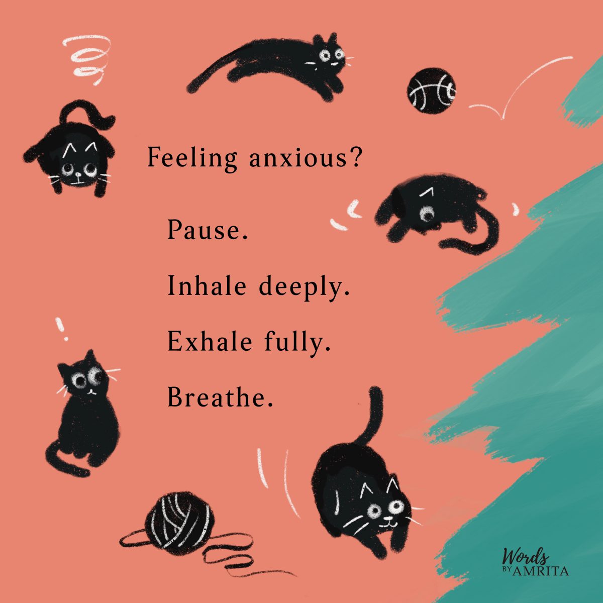 Words By Amrita – Share cards